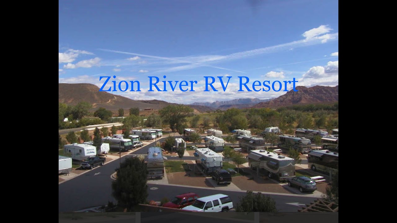 Zion River RV Resort 4K Ride! - YouTube