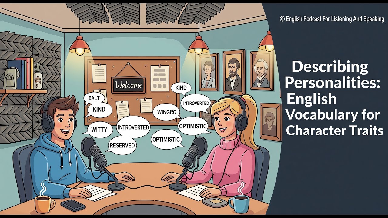 Describe Personalities: English Vocabulary for Character Traits ...
