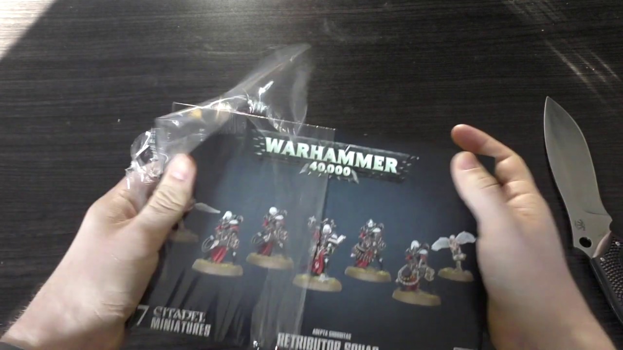 Sisters of Battle - Retributor Squad - Unboxing (WH40K) - YouTube