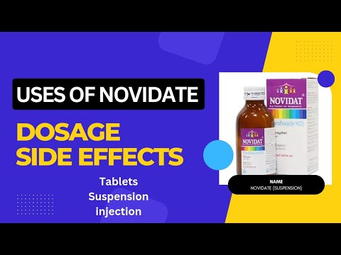 use of novidate tablet || dose of tablets ||. Side effects of novidate ...