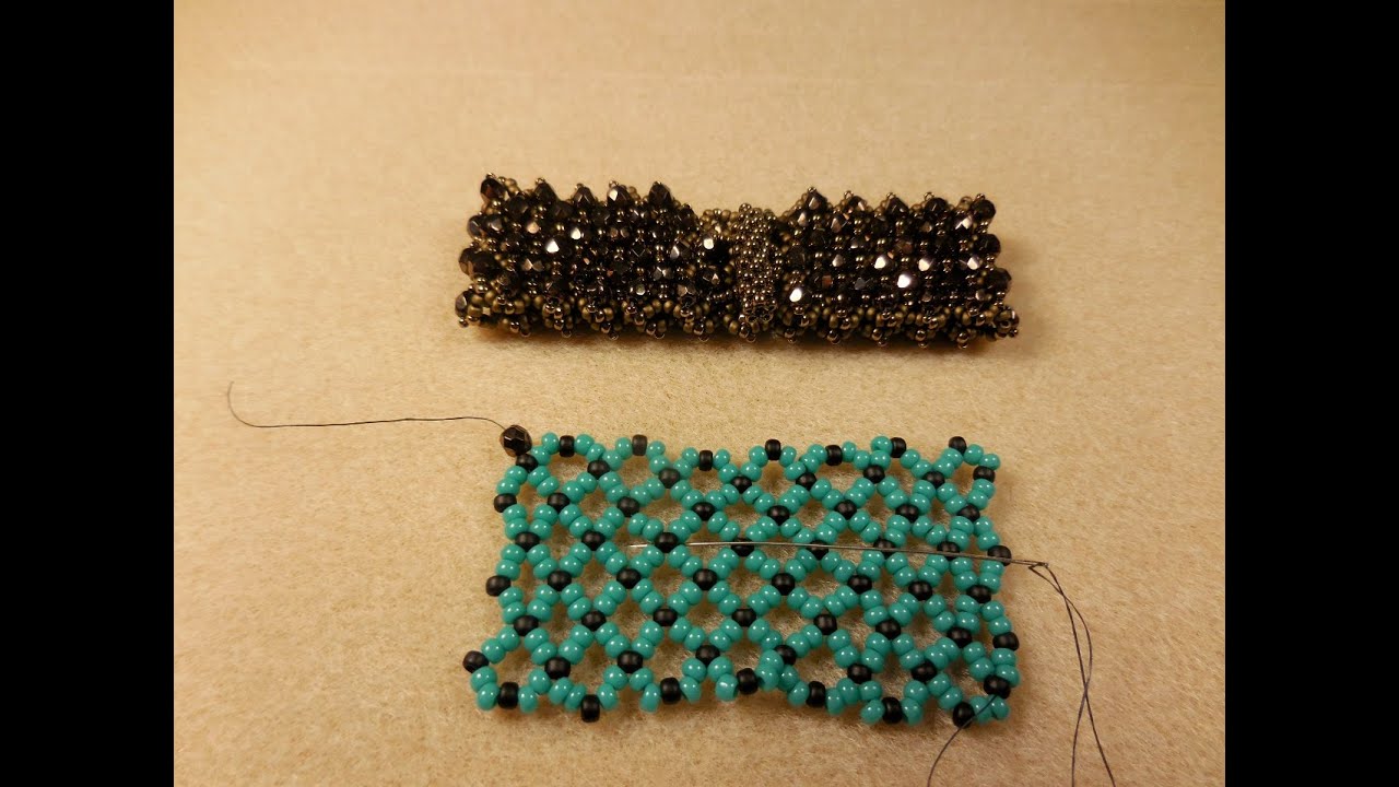 How to: Adding thread to a netted project - YouTube