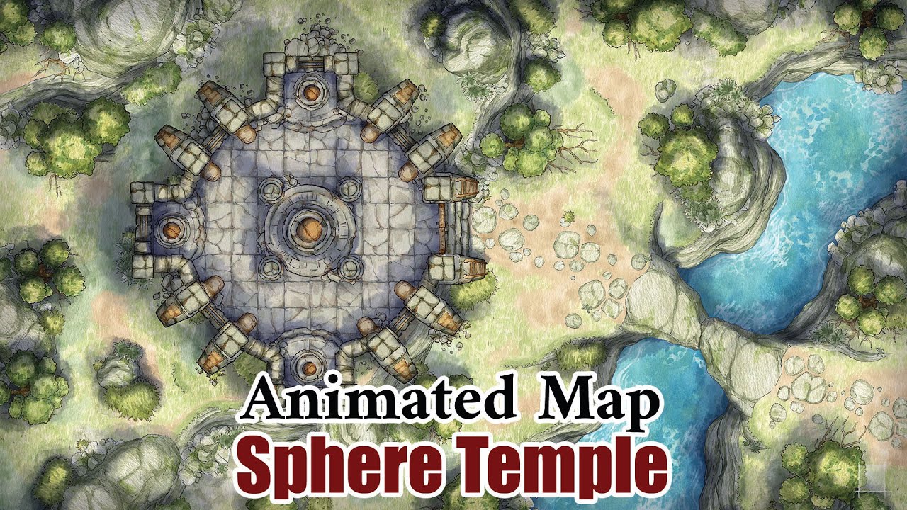 Animated Maps-Sphere Temple - YouTube