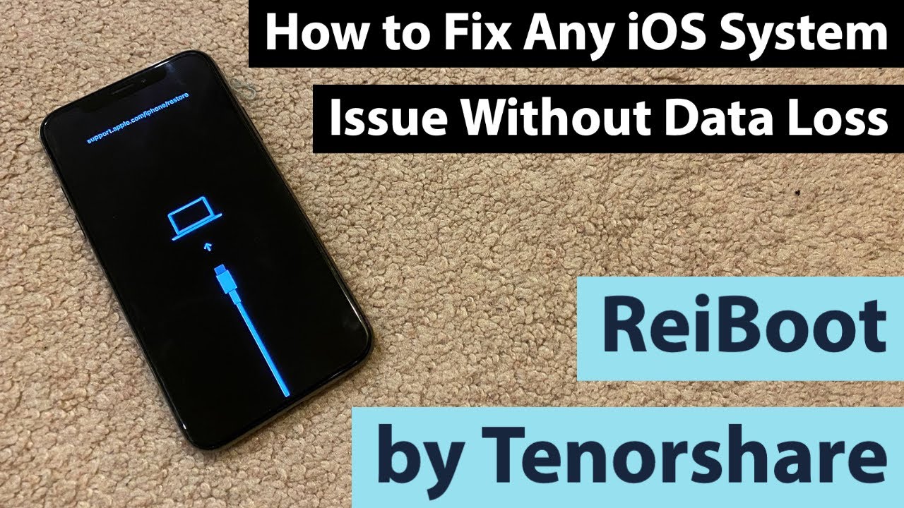 ReiBoot software by Tenorshare solves many iOS problems! - YouTube