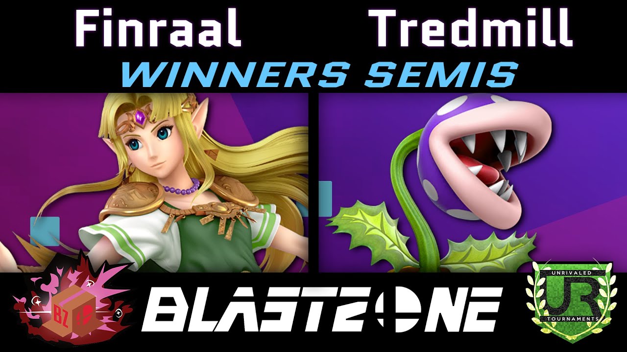 Finraal (Zelda) vs Tredmill (Piranha Plant) Blast Zone 113 WINNERS SEMIS - YouTube