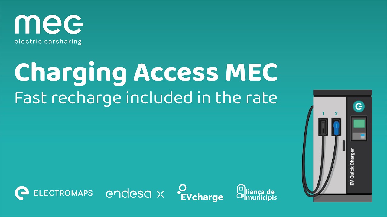 MEC electric carsharing - How to recharge the car - YouTube