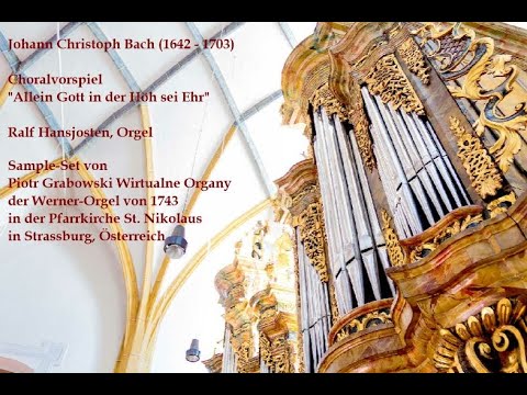 Johann Christoph Bach (1642 - 1703): Choralvorspiel "Allein Gott in der ...
