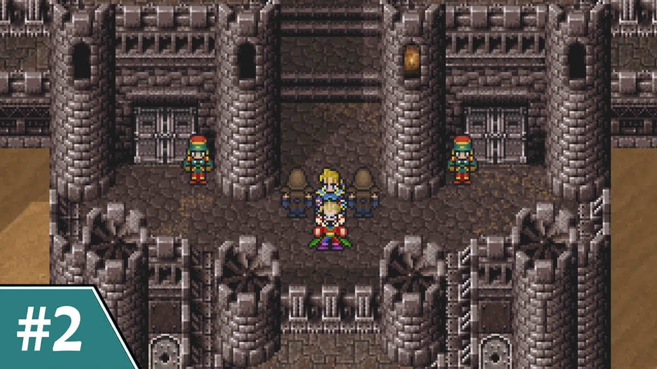 Final Fantasy 6 (Pixel Remaster) - #2 - Edgar e Kefka - YouTube