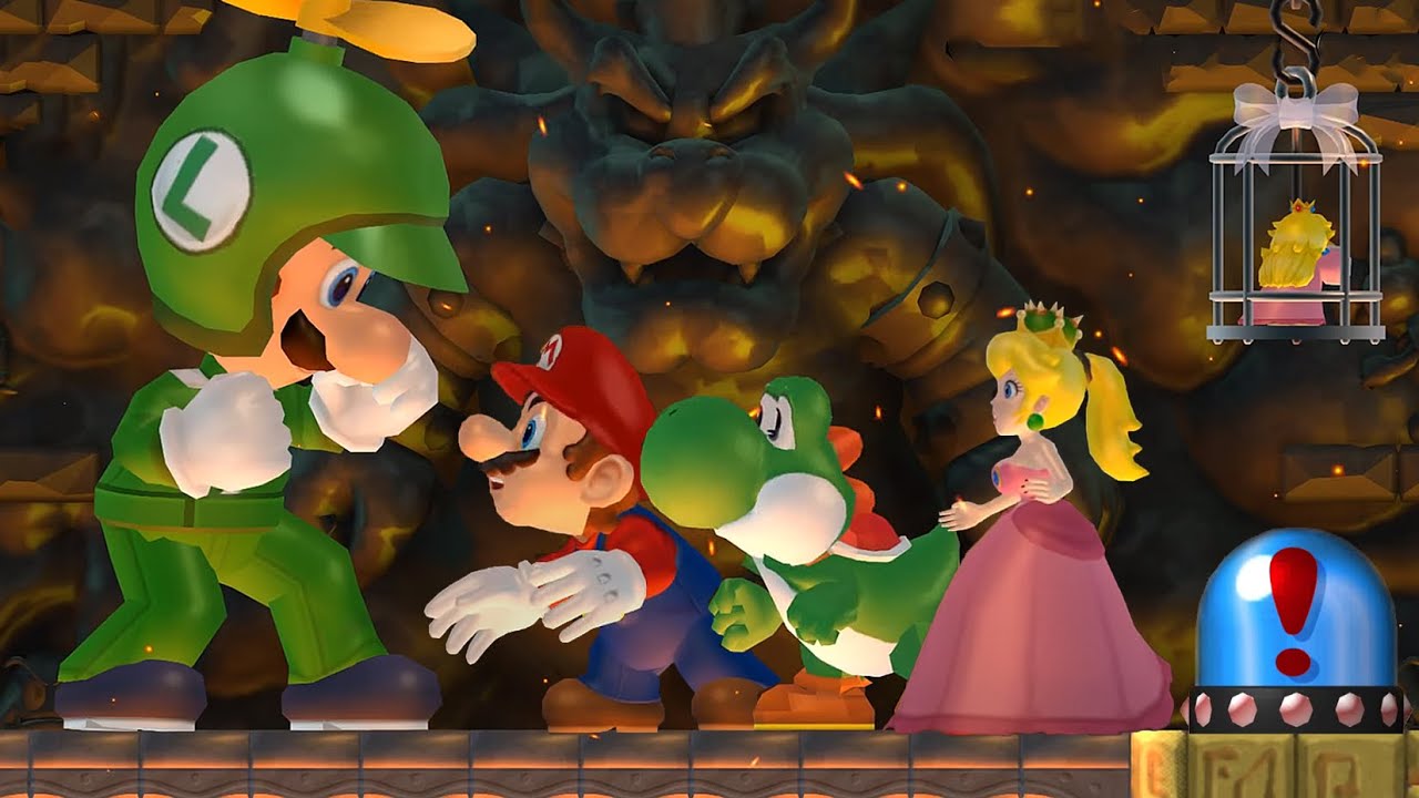 Paper Mario Evil Luigi
