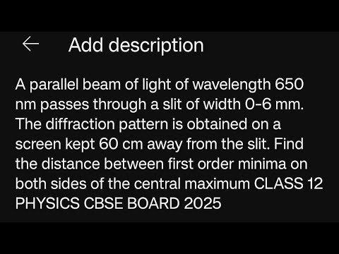 A parallel beam of light of wavelength 650 nm passes through a slit of ...