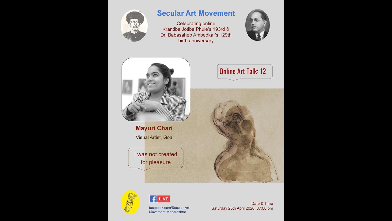‘I was not created for pleasure’, by Mayuri Chari, Artist, Goa. - YouTube