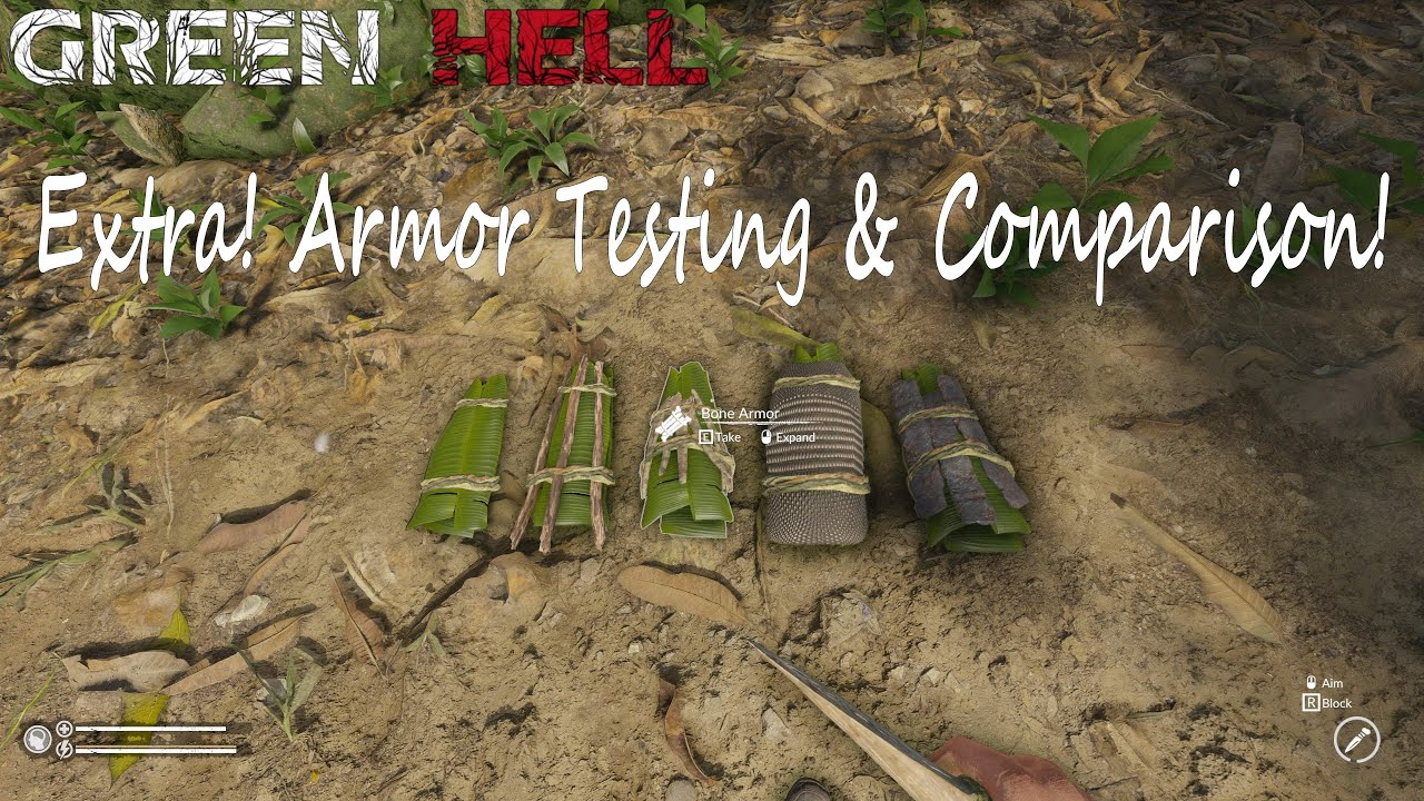 Green Hell Extra! Armor Testing & Comparison! - YouTube