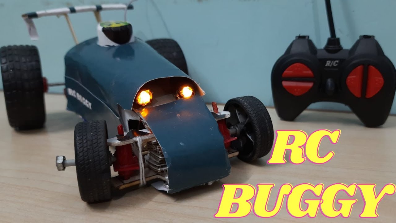 DIY RC CAR| How to make rc car| DIY RC BUGGY |How to make rc buggy ...