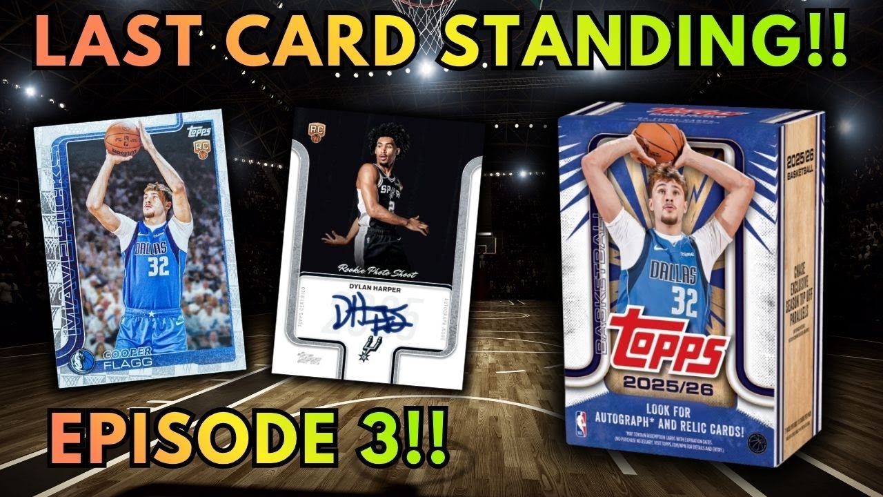 LAST CARD STANDING!! Episode 3 - Topps NBA!! - YouTube