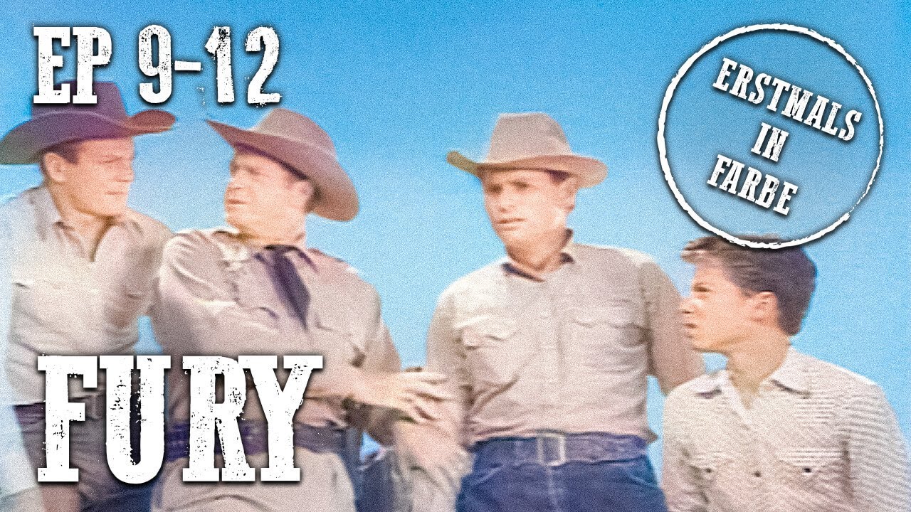 Fury | S05 E9-12 | KOLORIERT | Wilder Westen | Cowboys | Peter Graves ...