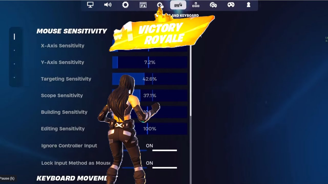 Best Keyboard And Mouse Settings In Chapter 5 Lie Youtube