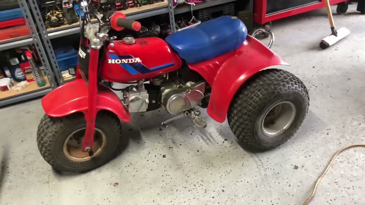 First ever fuel injected atc70 build part one - YouTube