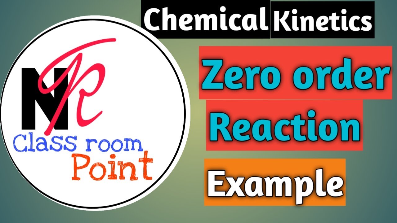 Example of zero order reaction (Chemistry) (Chemical Kinetics) - YouTube