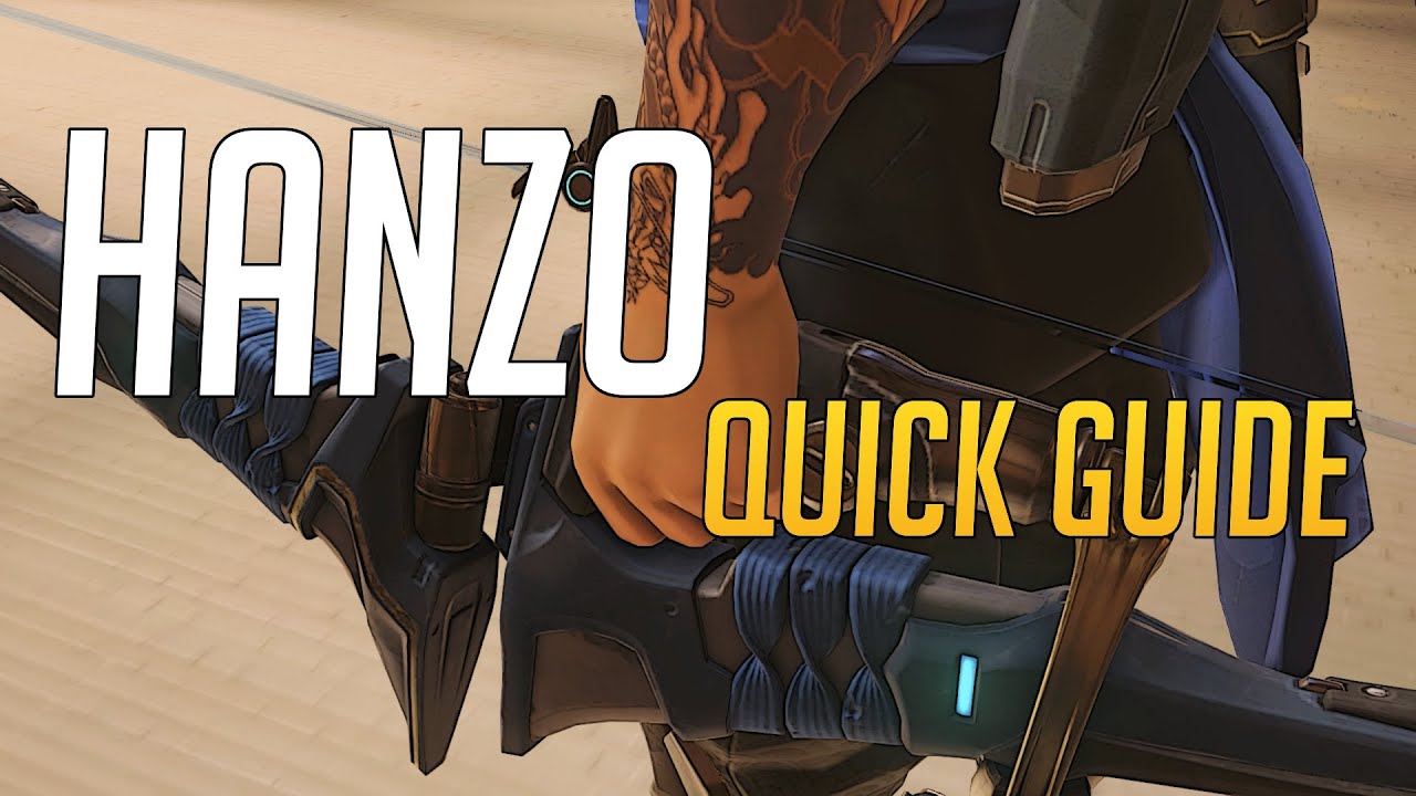 Overwatch - Quick Guide to Hanzo - YouTube