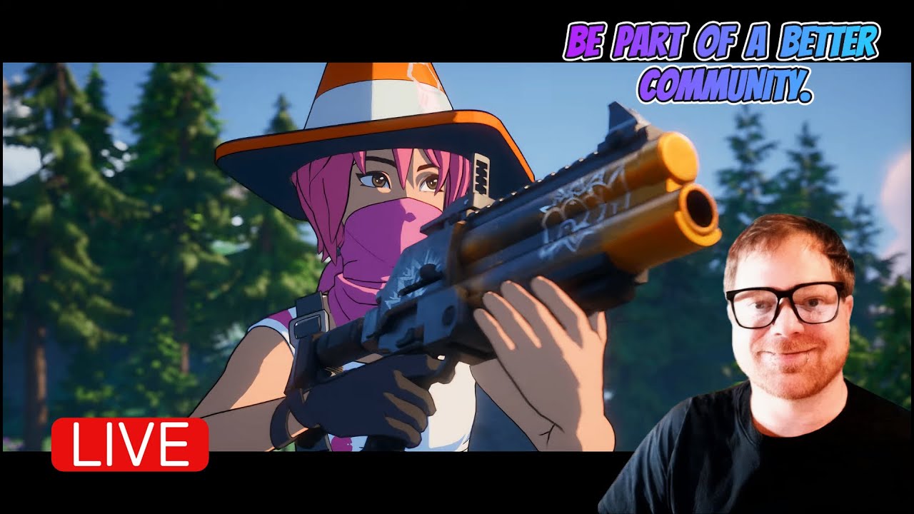 fortnite live stream playing with viewers - YouTube