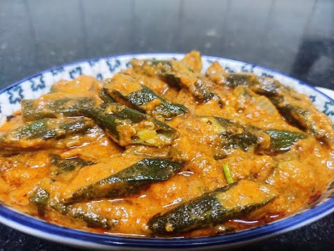 Bendekayi curry or gojju | Ladies finger curry | Okra curry | Bhindi ...