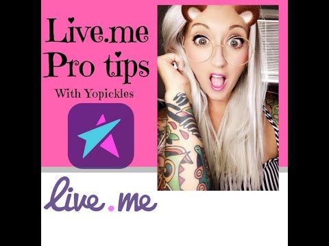 Live.me PRO tip 3- Profile Photo