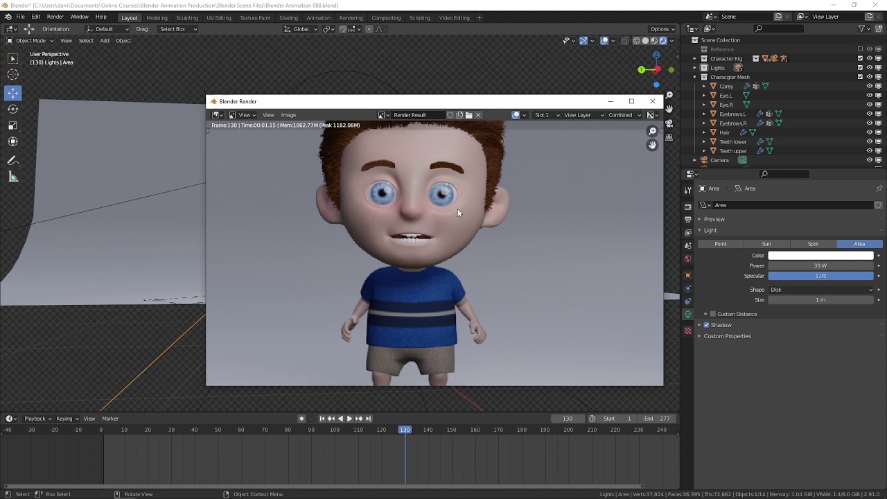 088 Rendering the Final Animation - YouTube
