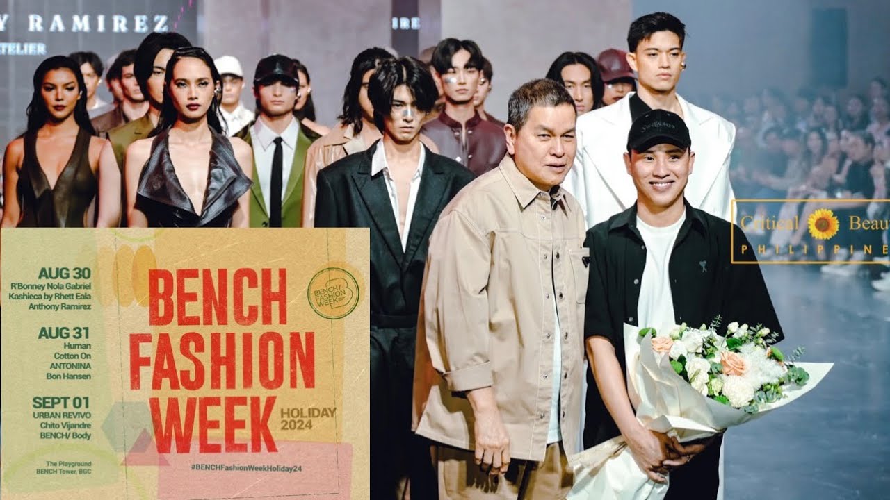 Anthony Ramirez X BENCH Fashion Week Holiday 2024 - YouTube