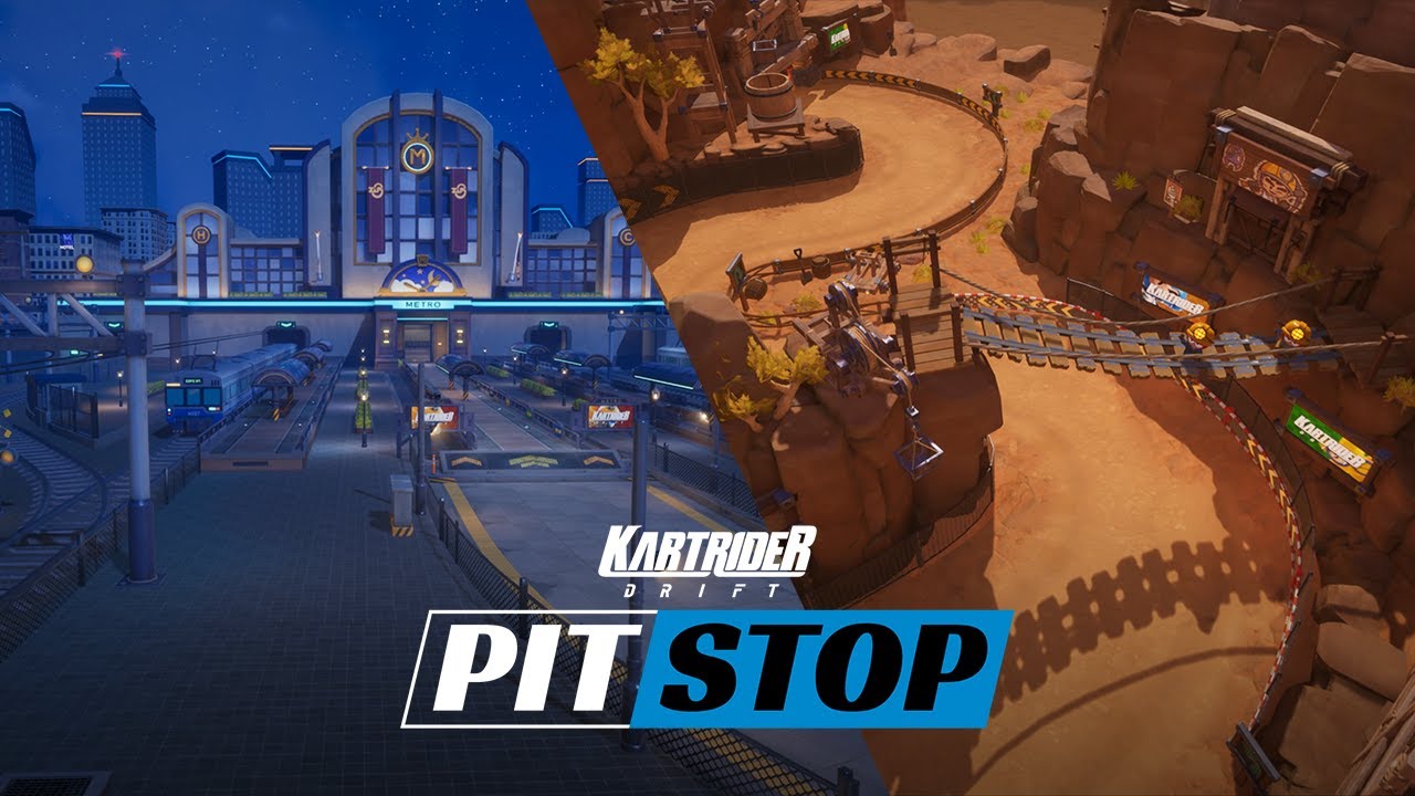 KartRider: Drift Pit Stop - Themes & Tracks - YouTube