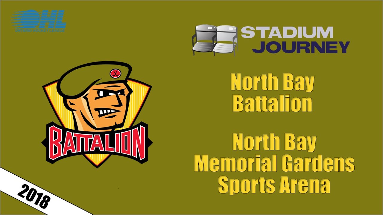Stadium Journey - North Bay Battalion - North Bay Memorial Gardens ...