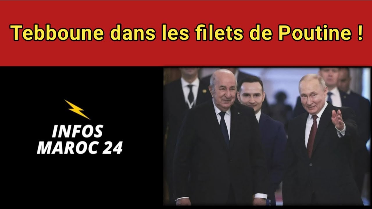 Tebboune/Poutine ! - YouTube