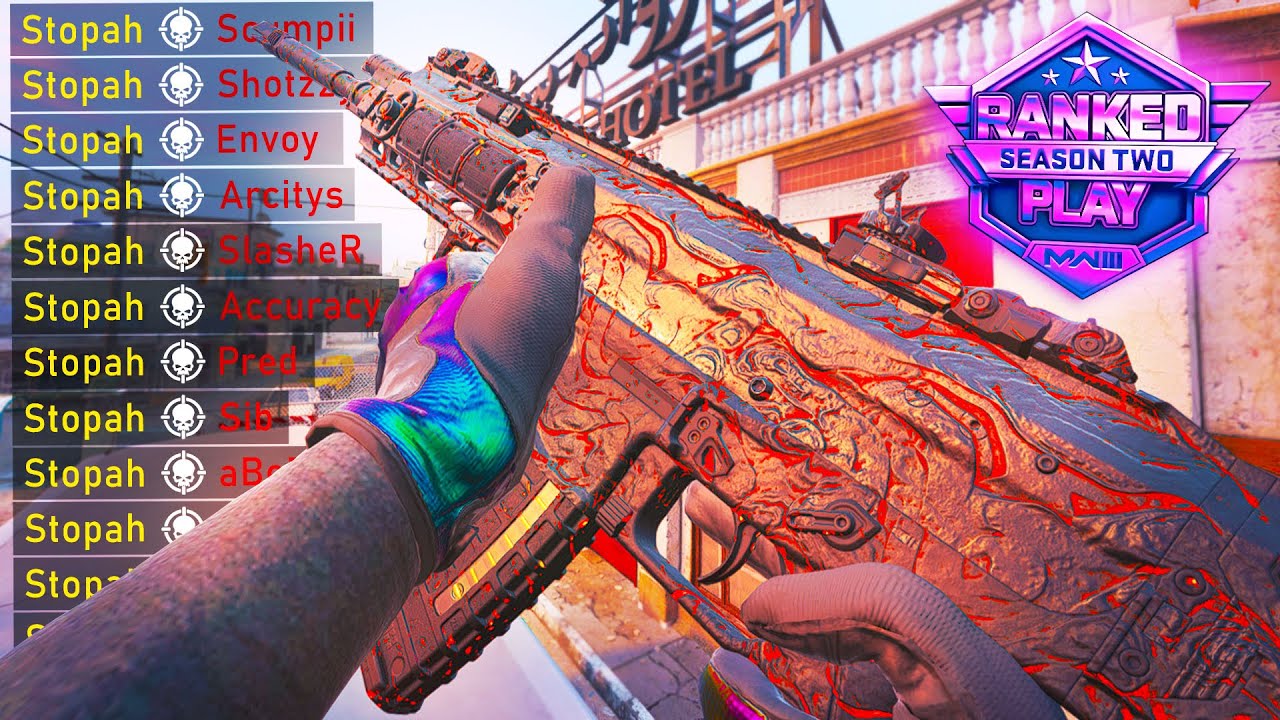 FLYING through CRIMSON with the MCW META (MW3 Ranked Play) - YouTube