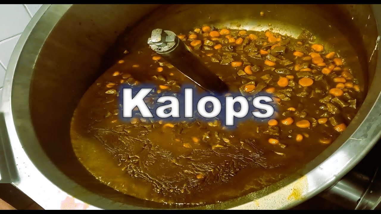 Kalops med kokt potatis - YouTube