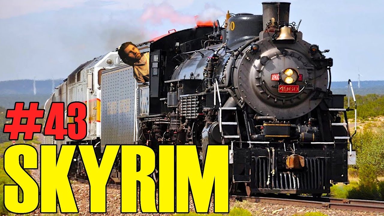 WORKING TRAIN IN SKYRIM! Another Skyrim Tale Ep 43 Enderal Mod - YouTube