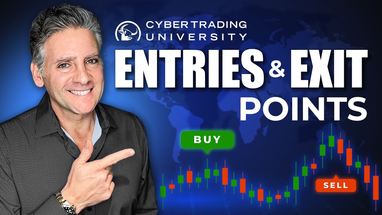 LIVE TRADING - Entries and Exit Points - YouTube