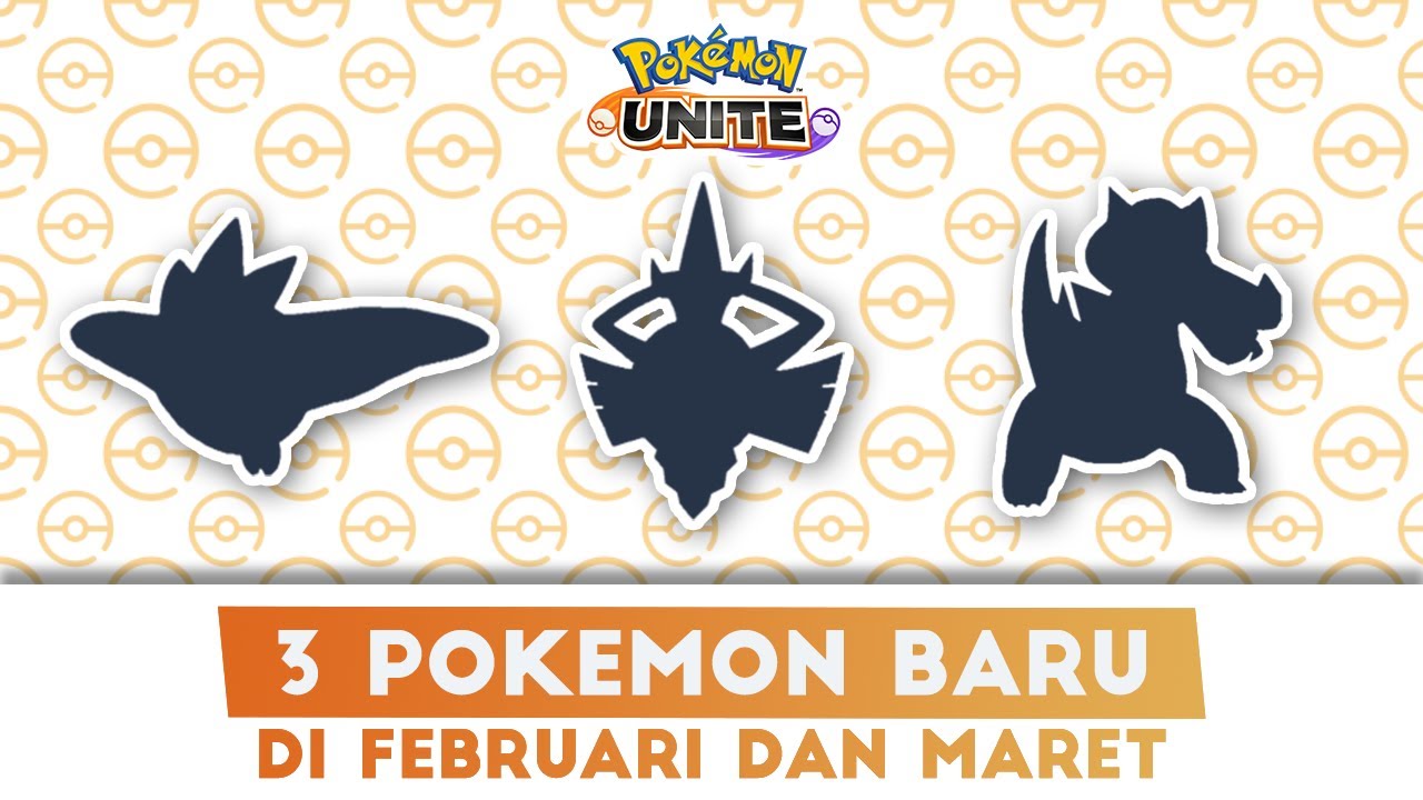 3 POKEMON BARU SEKALIGUS! Teaser dari Pokemon Official - Pokemon Unite ...