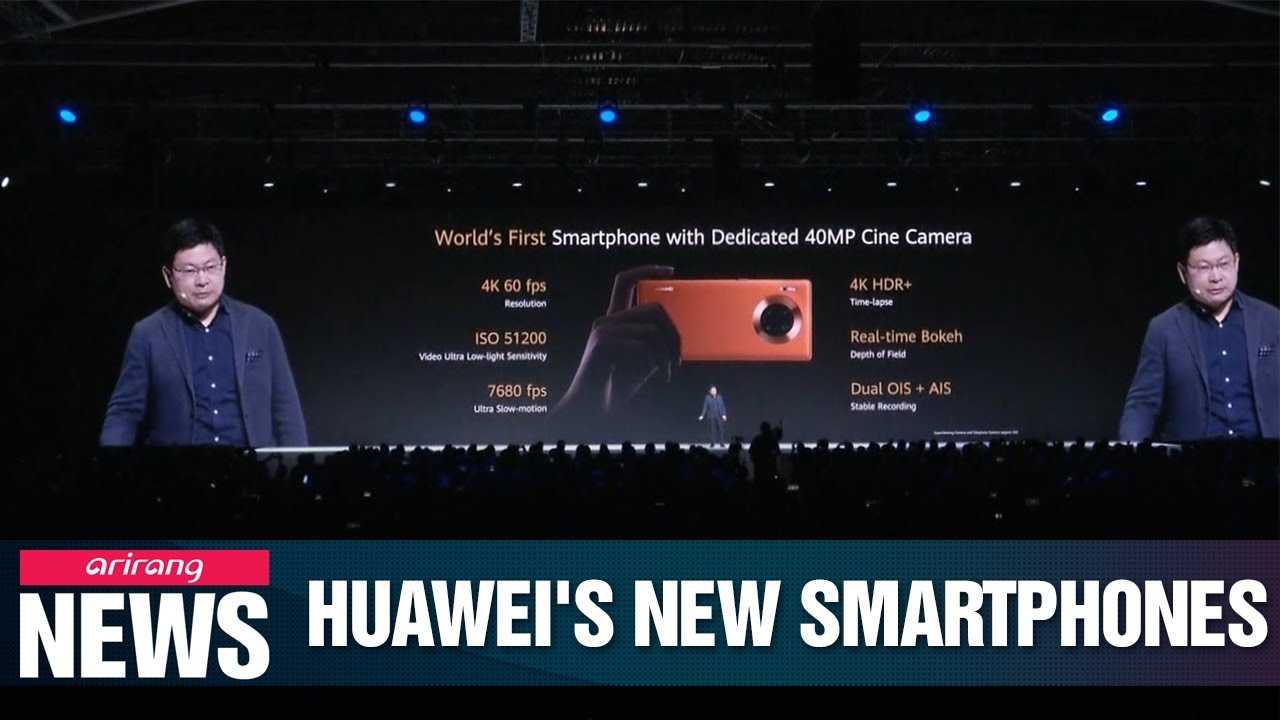 Huawei debuts Mate 30 phones without Google apps - YouTube