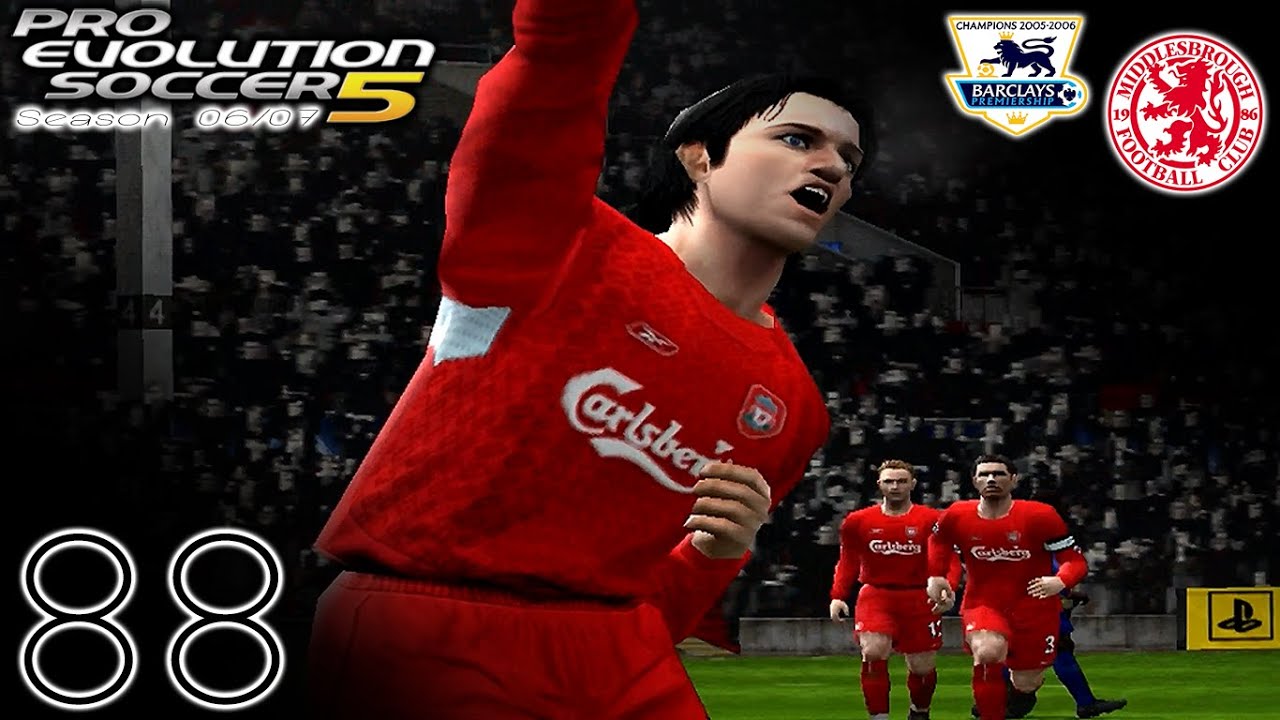 PES 5 Master League - vs Middlesbrough (H) - Part 88 - YouTube