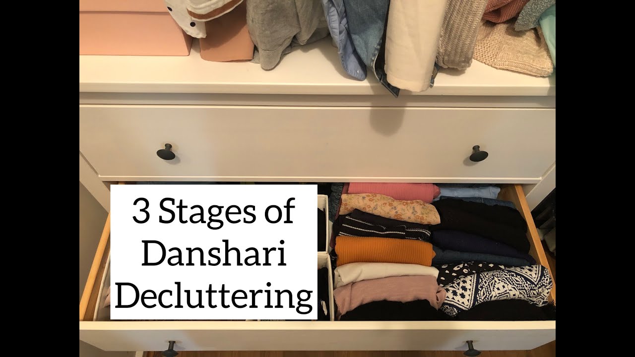 3 Stages of Danshari Decluttering (Day 7) - YouTube