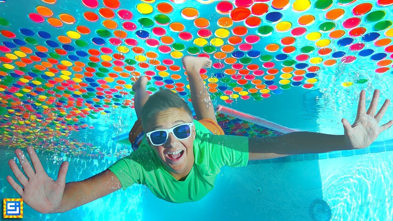 Giant Underwater Box Fort Super Wubble Bubble Adventure!! - YouTube