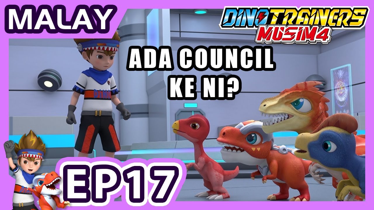 Hah? MEDUSA dah pecah masuk makmal?! | Kartun | Dinosaurus | EP 17 ...