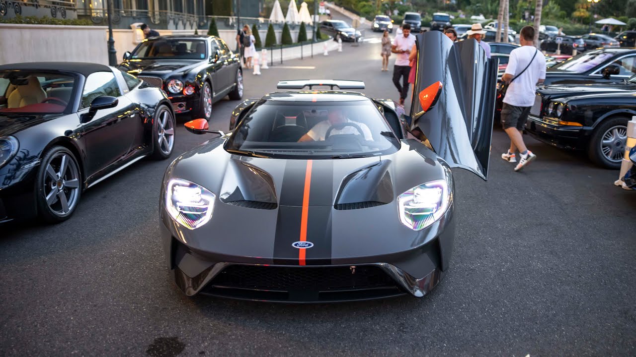 Supercars in Monaco 2021 - VOL. 3 (Ford GT, 991 Speedster, 918 Spyder ...
