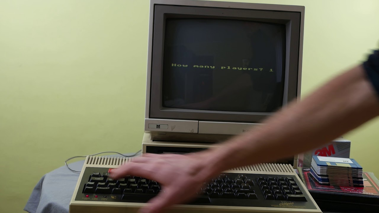 Acorn BBC Master Compact - YouTube