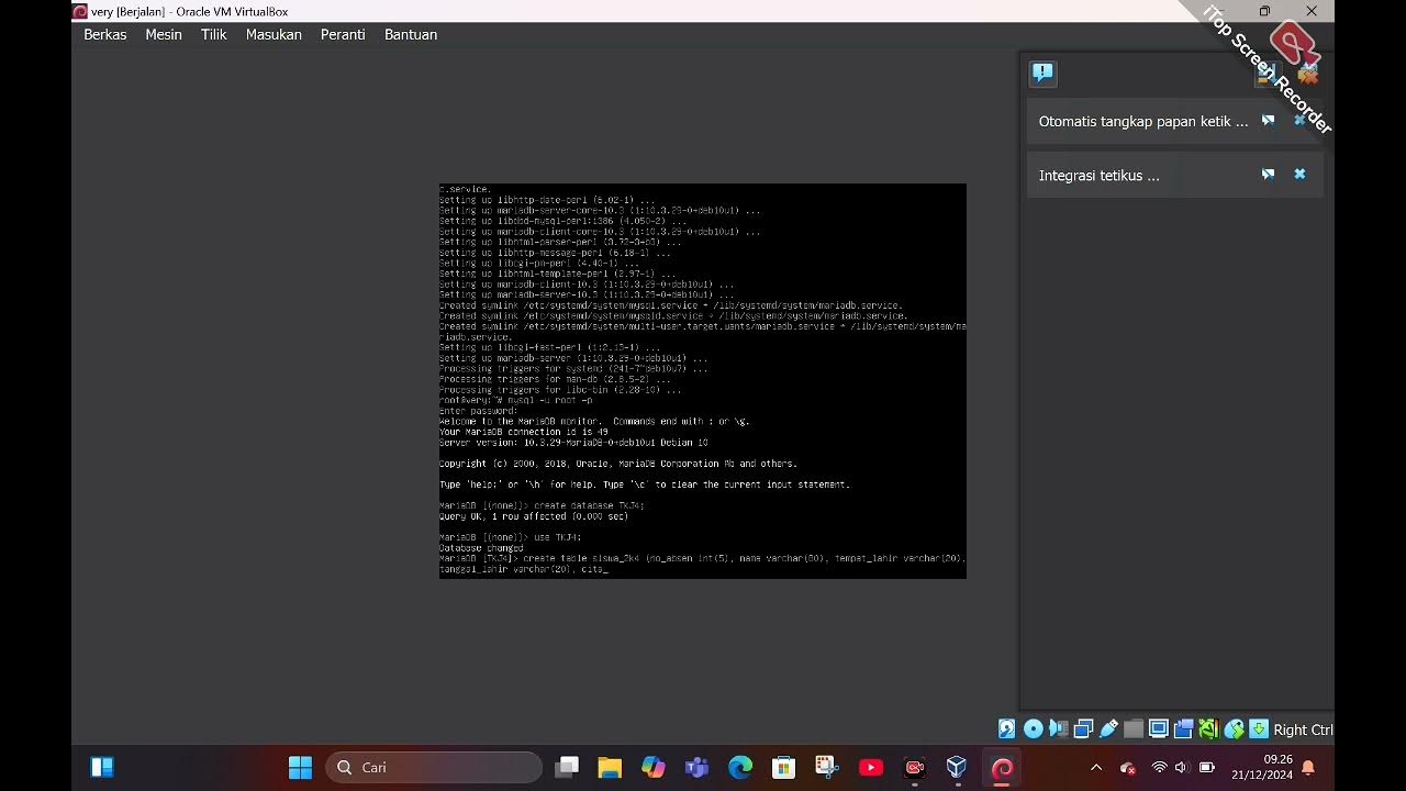 INSTALASI DATA BASE - YouTube