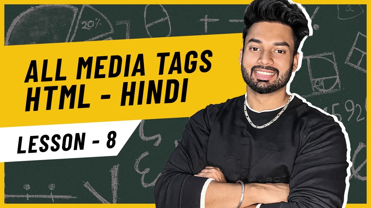 Web development tutorial for Beginners - HTML Media tags in Hindi || Ep ...