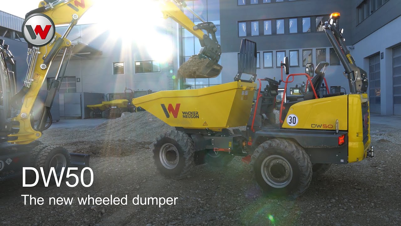 Safety redefined: The new DW50 wheeled dumper - YouTube