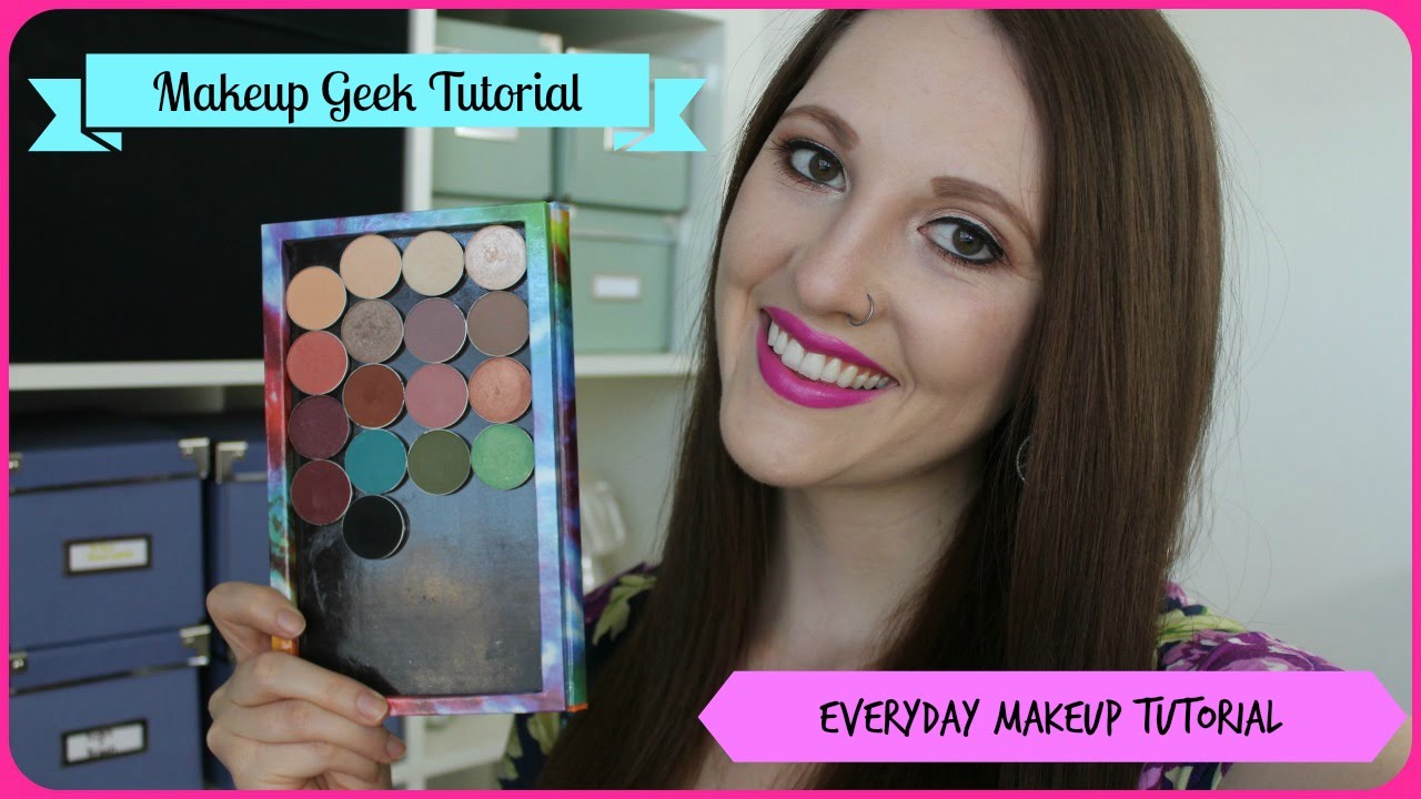 Makeup Geek Tutorial - Everyday Makeup Routine - YouTube