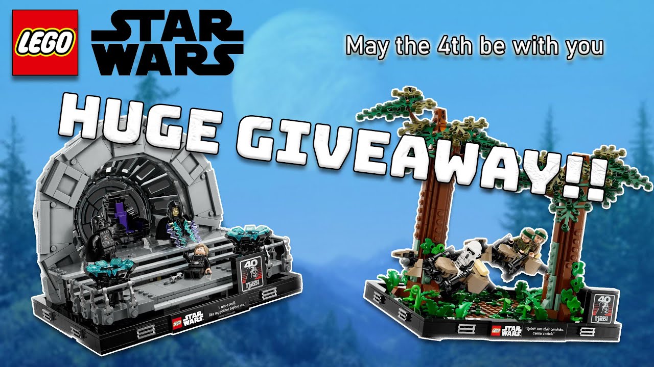 WIN A 2023 LEGO STAR WARS Diorama Set | May the 4th be with You - YouTube