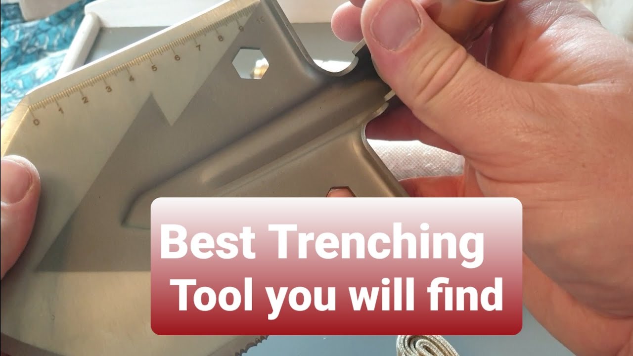 Survival Kit Trenching Tool/Spade multitool - YouTube