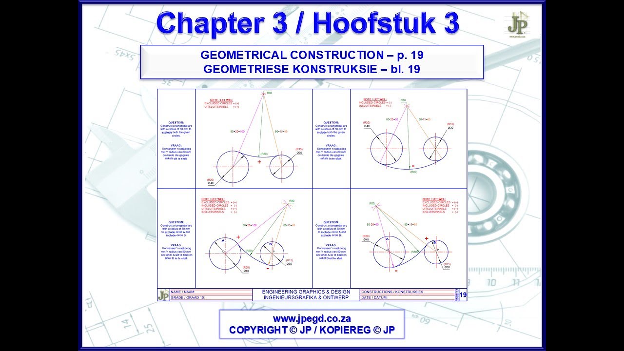 JPegd Gr10 Workbook Geometrical Construction Page 19 - YouTube