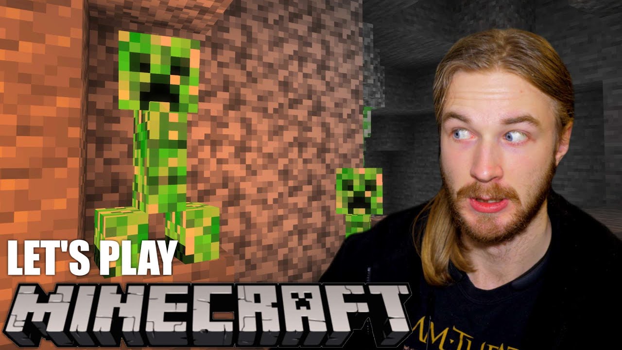 CREEPER... AH MAN | Let's Play Minecraft E13 - YouTube
